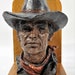 Vintage Cowboy Bust Sculpture Bookends by Austin Productions - Etsy
