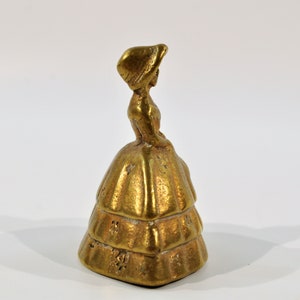 English Victorian Lady Ornate Brass Tea Bell /table Bell/ Royal ...