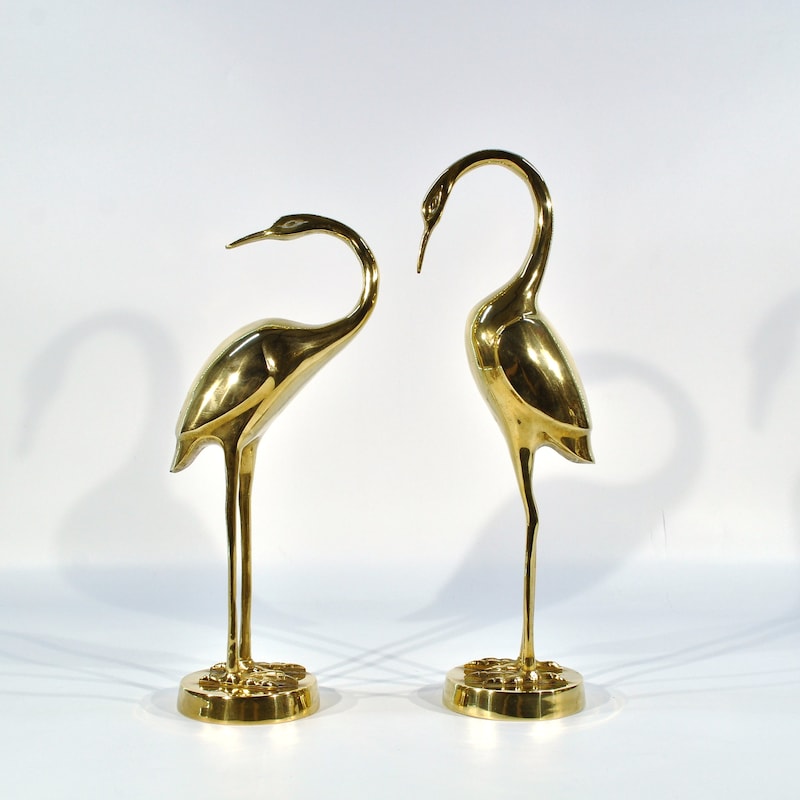 Brass Cranes - Etsy