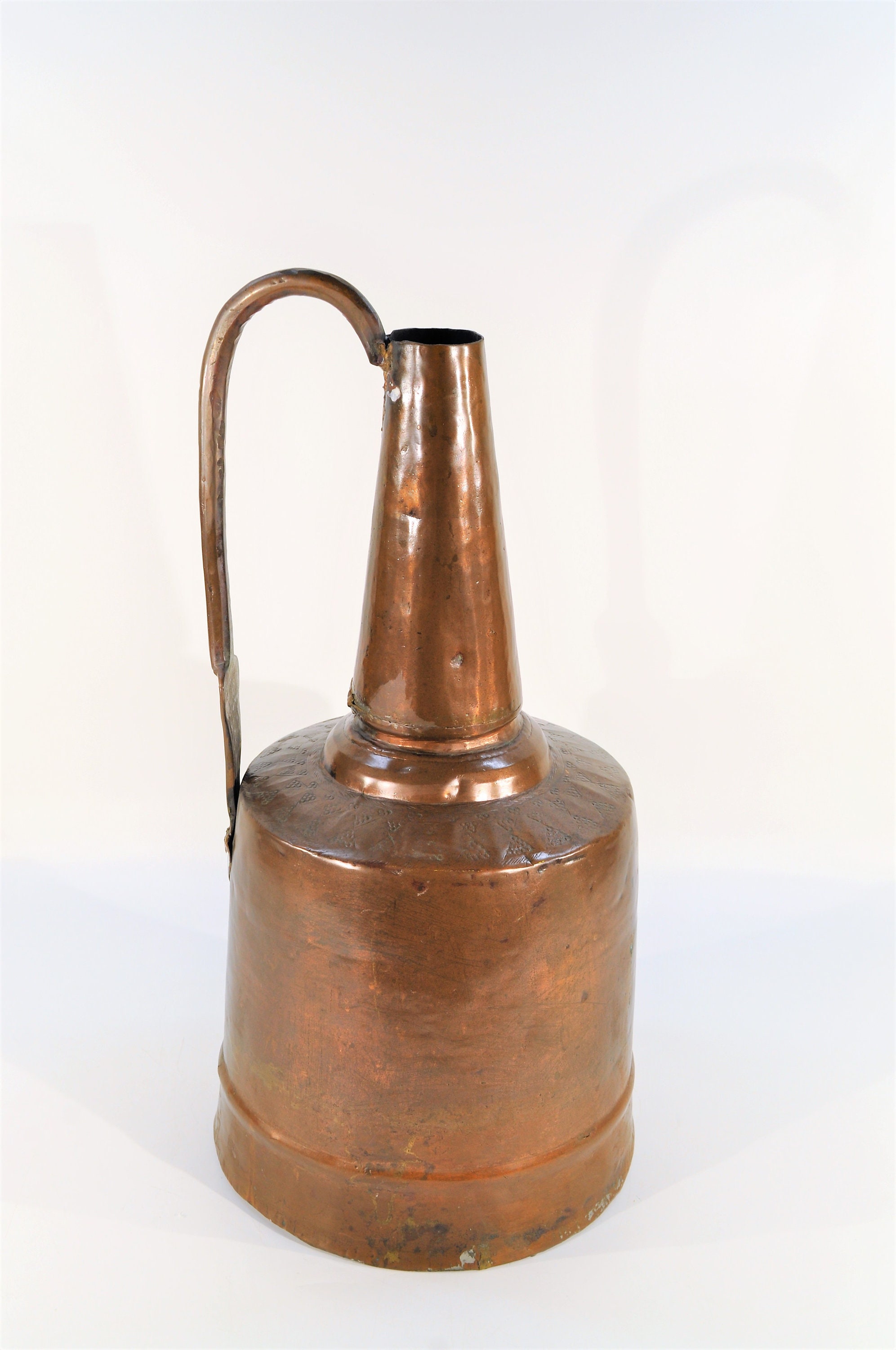 21.5''Tall Solid Copper Antique Pitcher /vintage | Etsy