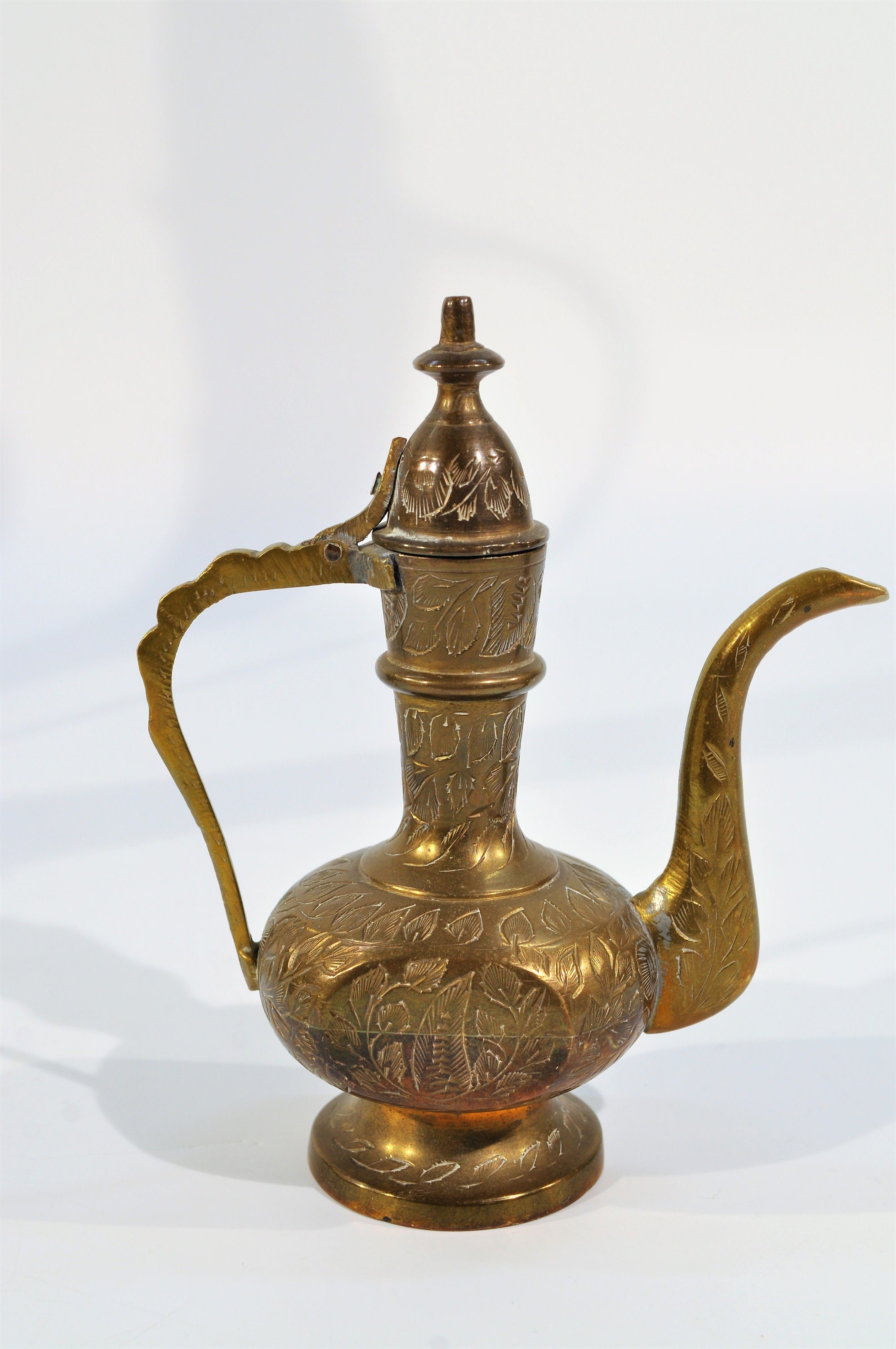 Three Brass Moroccan Jugs/Bohemian Decor | Etsy