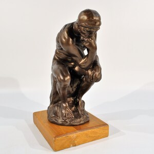 9'' Tall Austin Productions, the Thinker, Sculpture - Etsy
