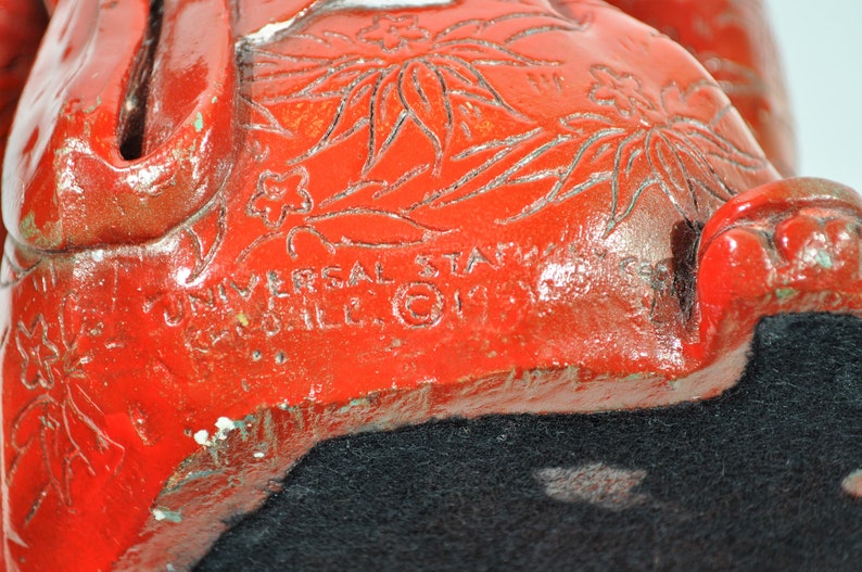 Large Oriental Statues Universal Statuary Corp Figures Vintage - Etsy