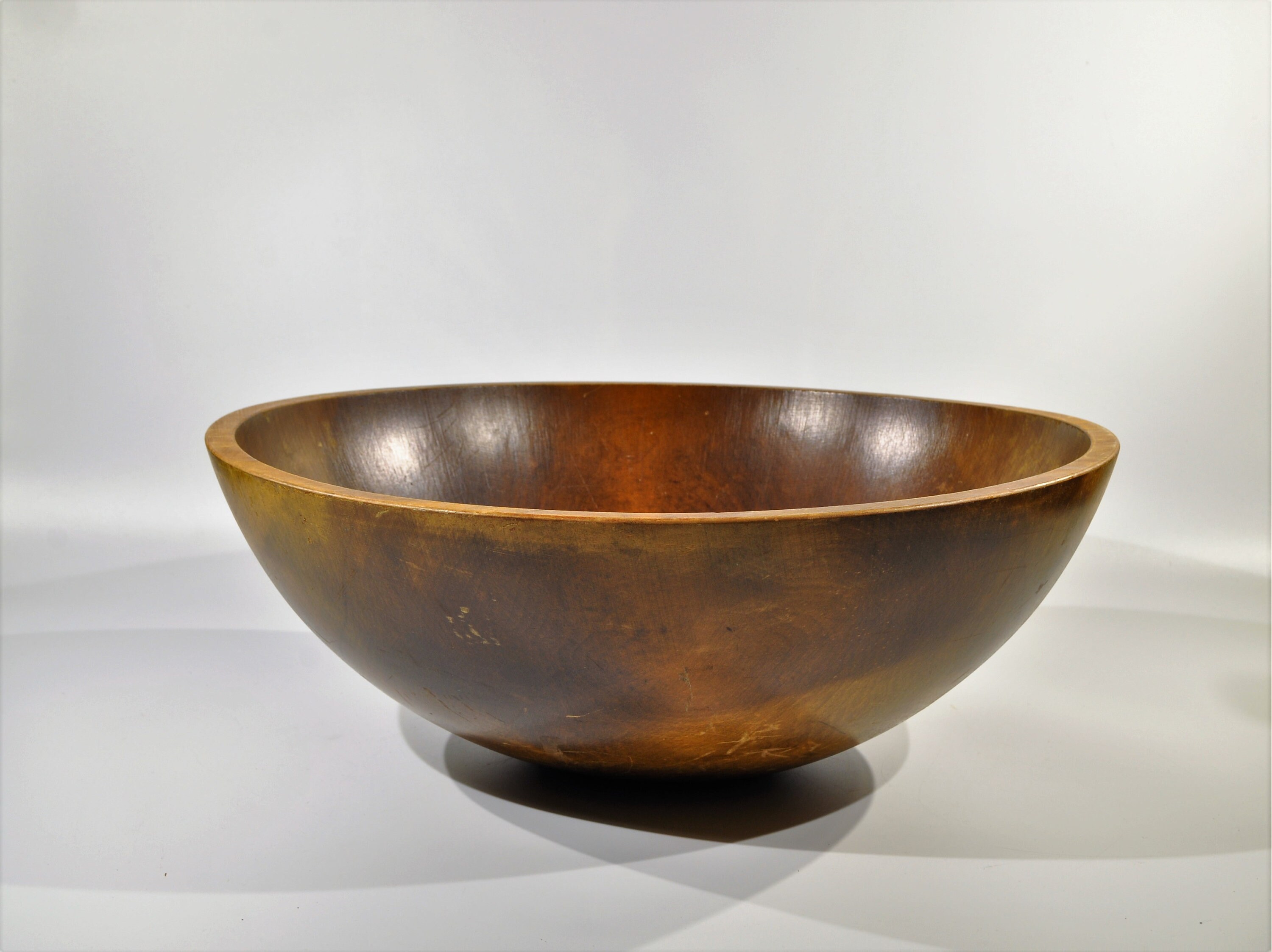 Large 19'' Rustic Turned bowl from Craftwood Co | Etsy