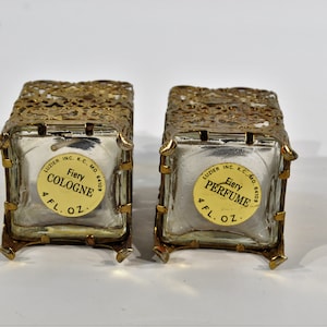 Filigree Fiery Cologne & Perfume Empty Bottles by Luzier Inc - Etsy