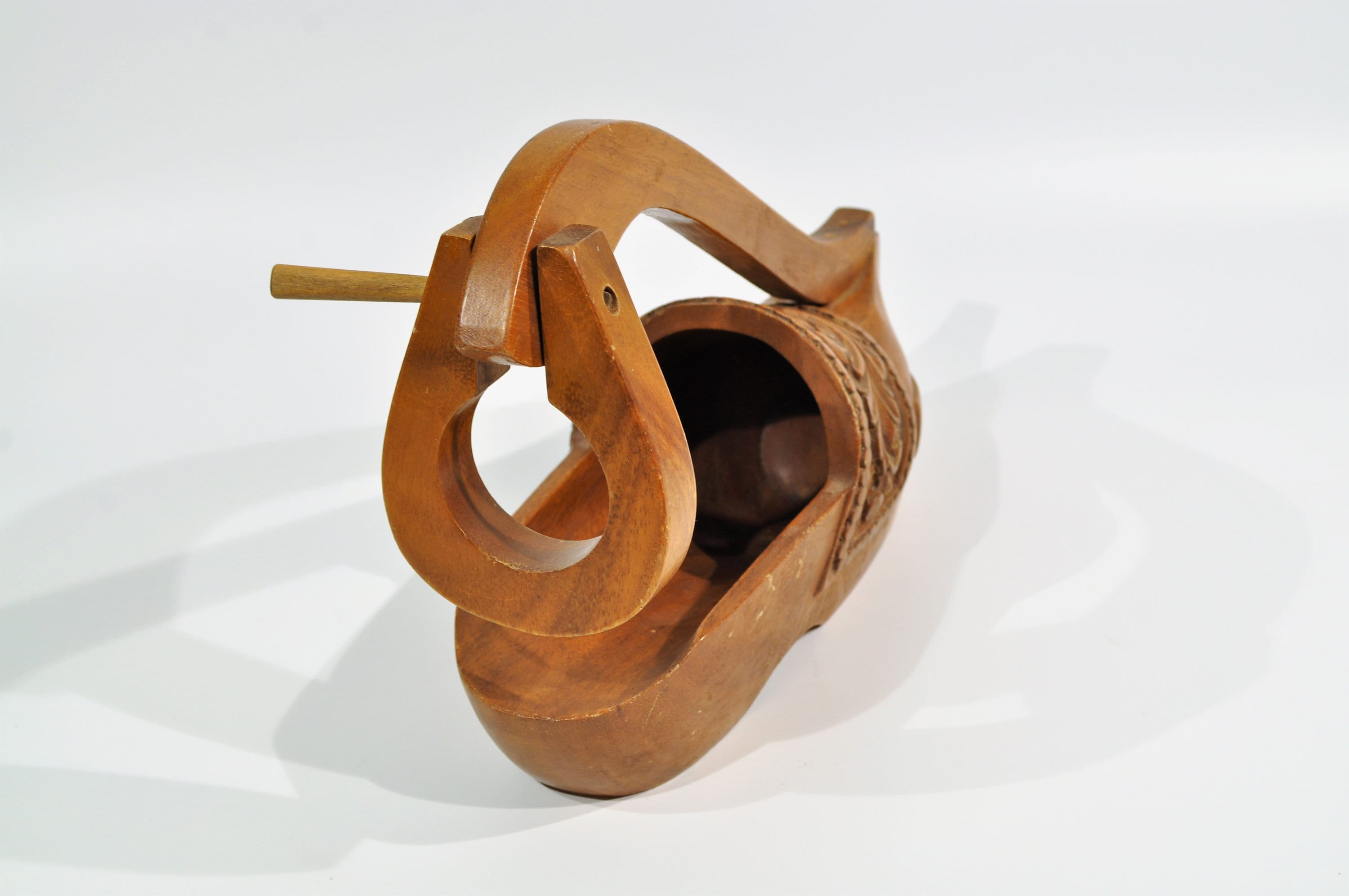 French Wooden Clog/sabot Bottle Holder/vintage Wine Bottle - Etsy