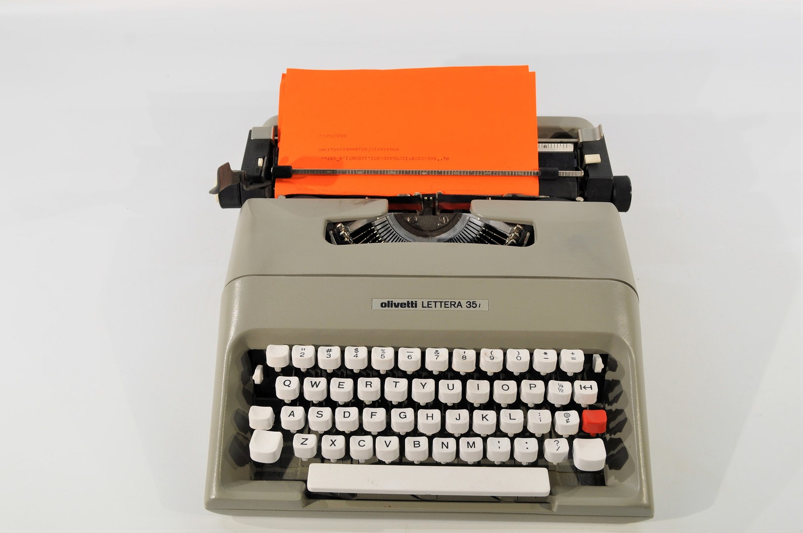 Retro Olivetti Lettera 35 Typewriter | Etsy