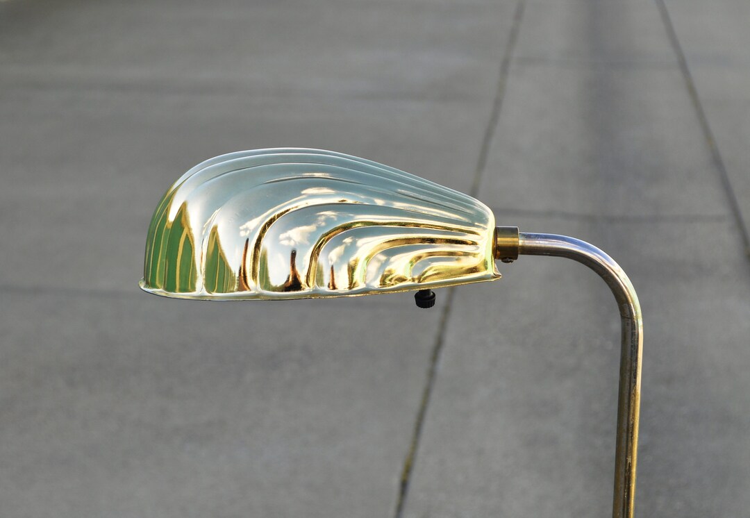 Mid Century Clam Seashell Floor Lamp/writers Lamp/retro Floor Lamp/ Mid ...