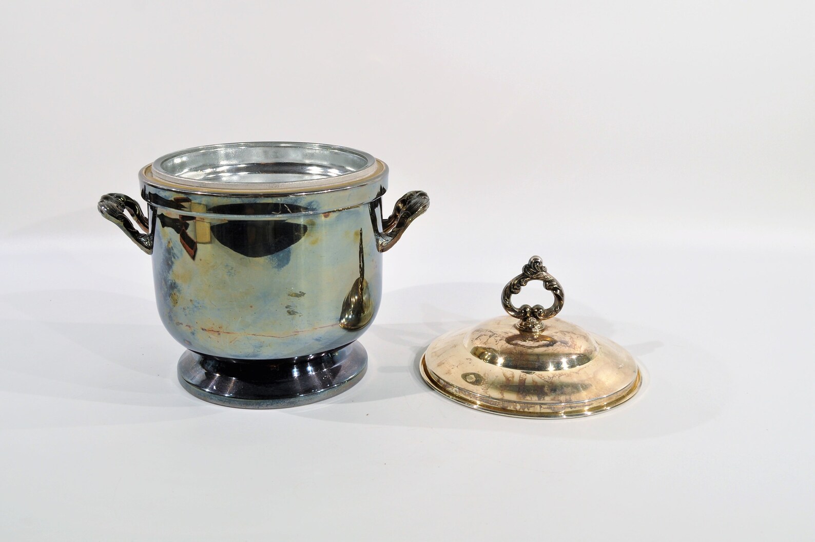 Vintage Oneida USA Silverplate Victorian Style Ice Bucket With - Etsy