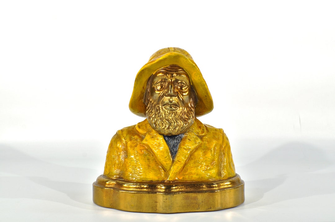 Fisherman Statue by Marion Bronze Co. /lighthouse Keeper Statue - Etsy
