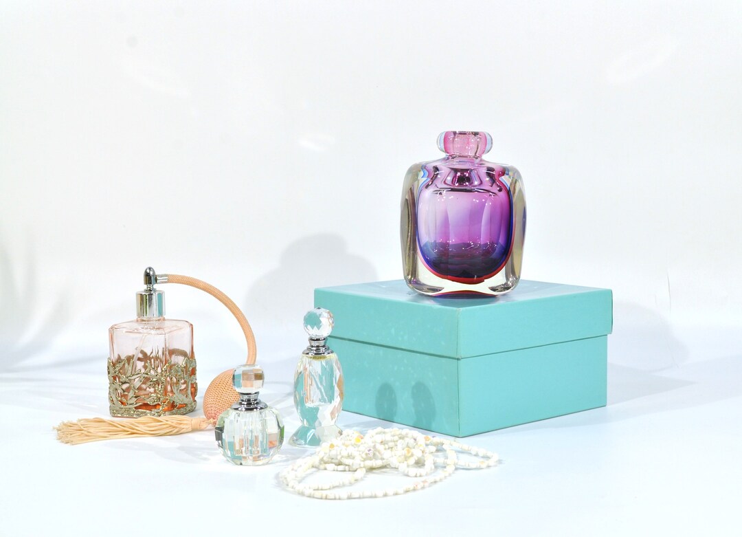 Vintage Fifth Avenue Crystal Perfume Bottle Without the Stopper - Etsy