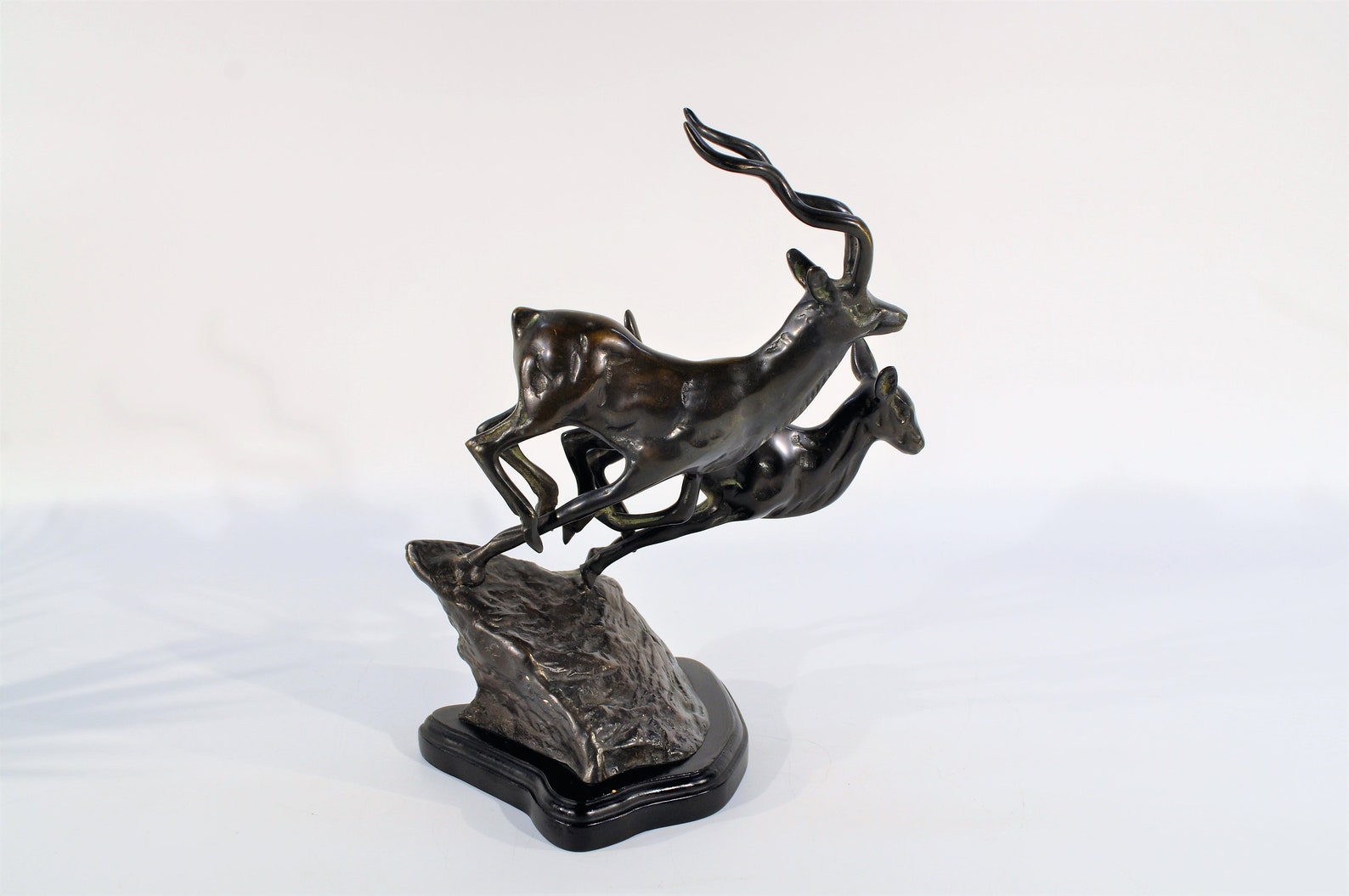 Bronze Antelope Sculpture | Etsy