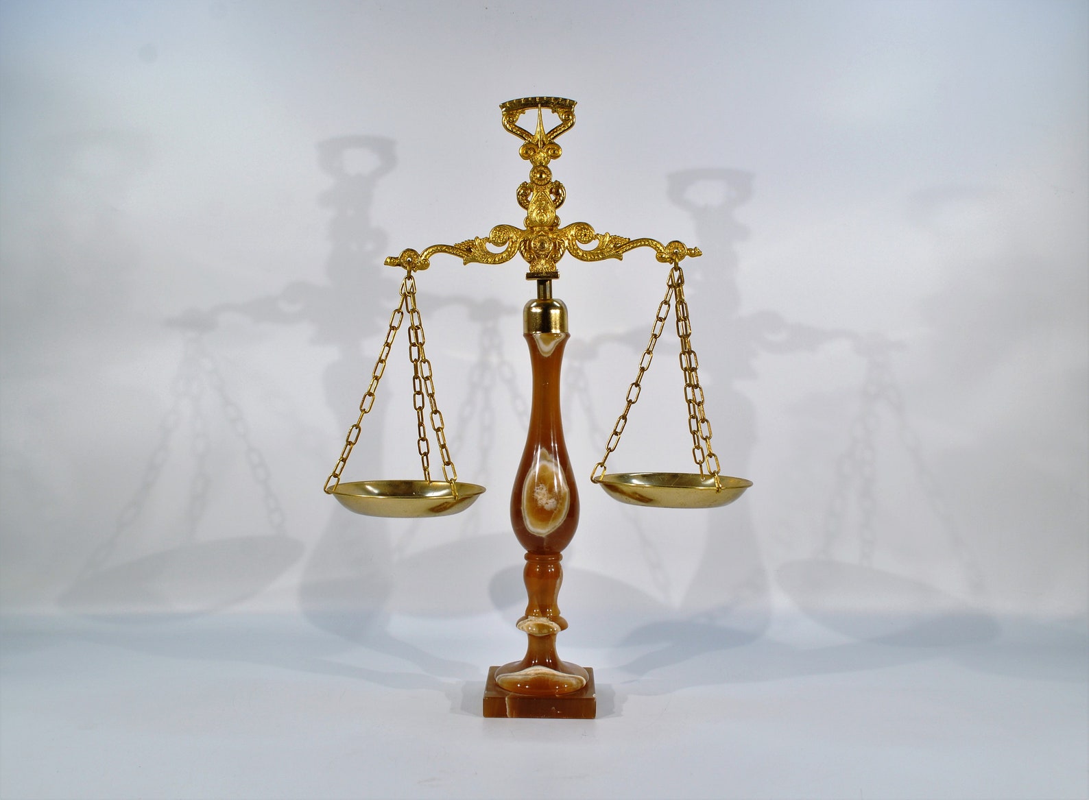 22'' Tall Filigree Ornate Balance Scale of Justice/mid - Etsy