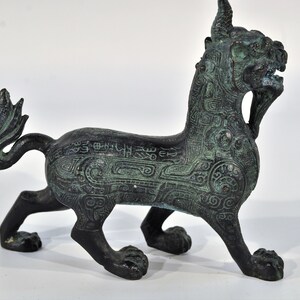 Vintage Foo Dog Statue /small Foo Dog Figurine - Etsy