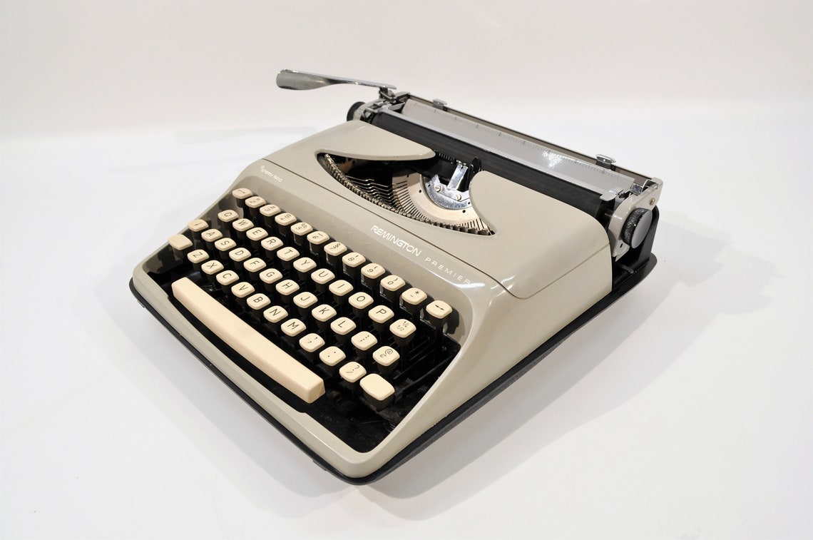 Retro Remington Premier Sperry Rand Portable Typewriter With - Etsy