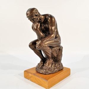 9'' Tall Austin Productions, the Thinker, Sculpture - Etsy