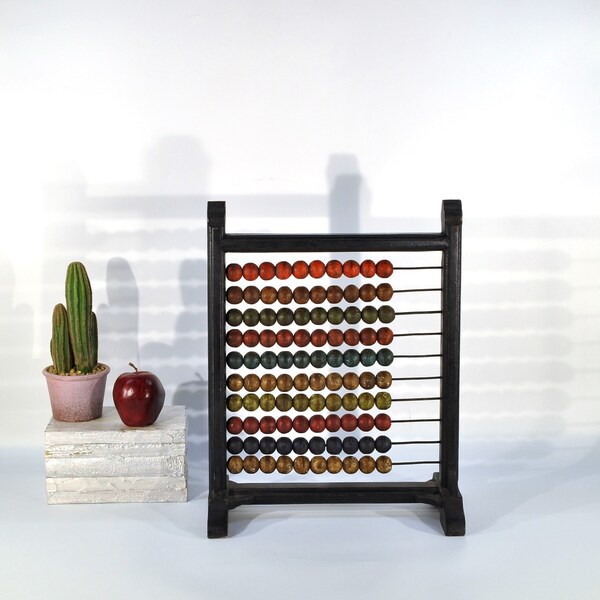 Antique Wooden Abacus - Etsy