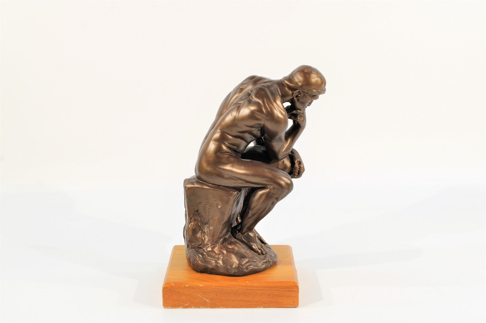 9'' Tall Austin Productions the Thinker - Etsy