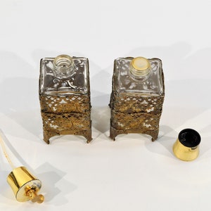 Filigree Fiery Cologne & Perfume Empty Bottles by Luzier Inc - Etsy