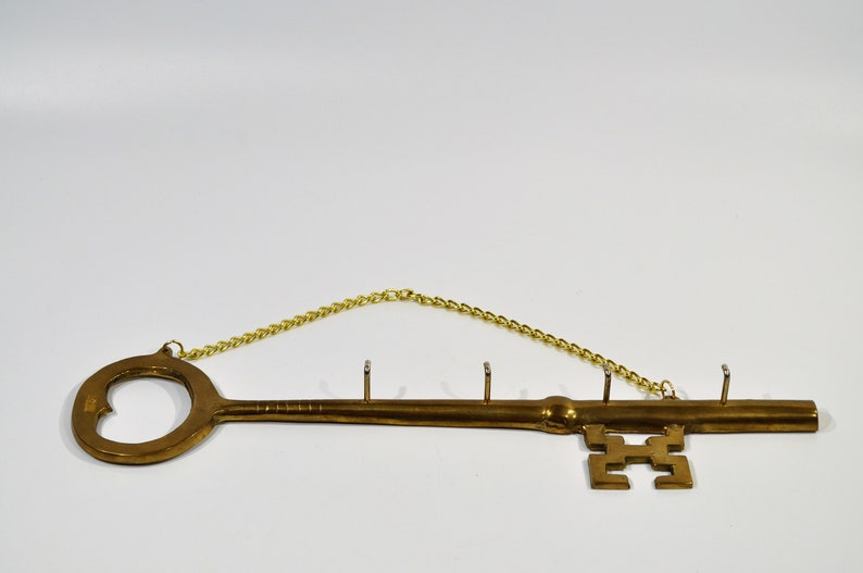 14'' L James Mont Style Vintage Key Hook /asian Mid | Etsy