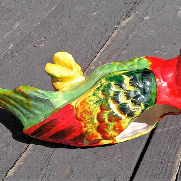 Ceramic Parrot - Etsy