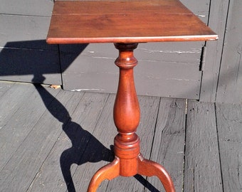 Antique Candle Table - Etsy