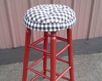 Red Stool | Etsy