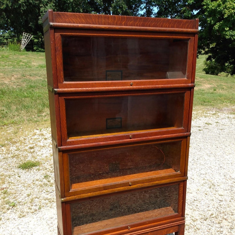 Antique Bookcase - Etsy