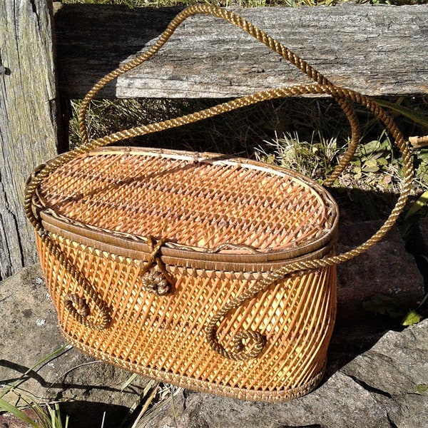 Basket Purse - Etsy