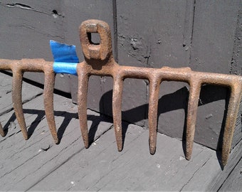 Iron Rake - Etsy