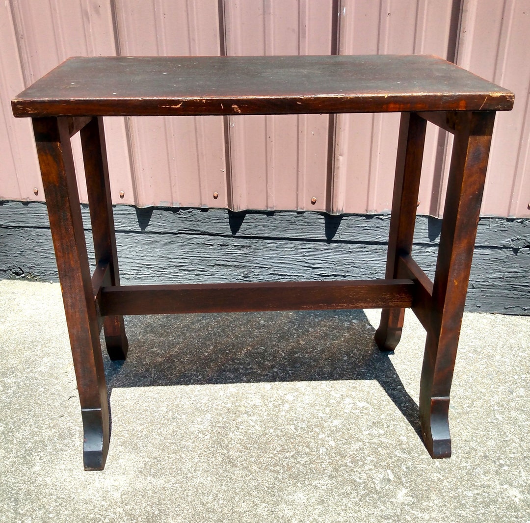 Antique Mahogany Piano Bench Slant Top Seat With Shoe Feet 1920s - Etsy