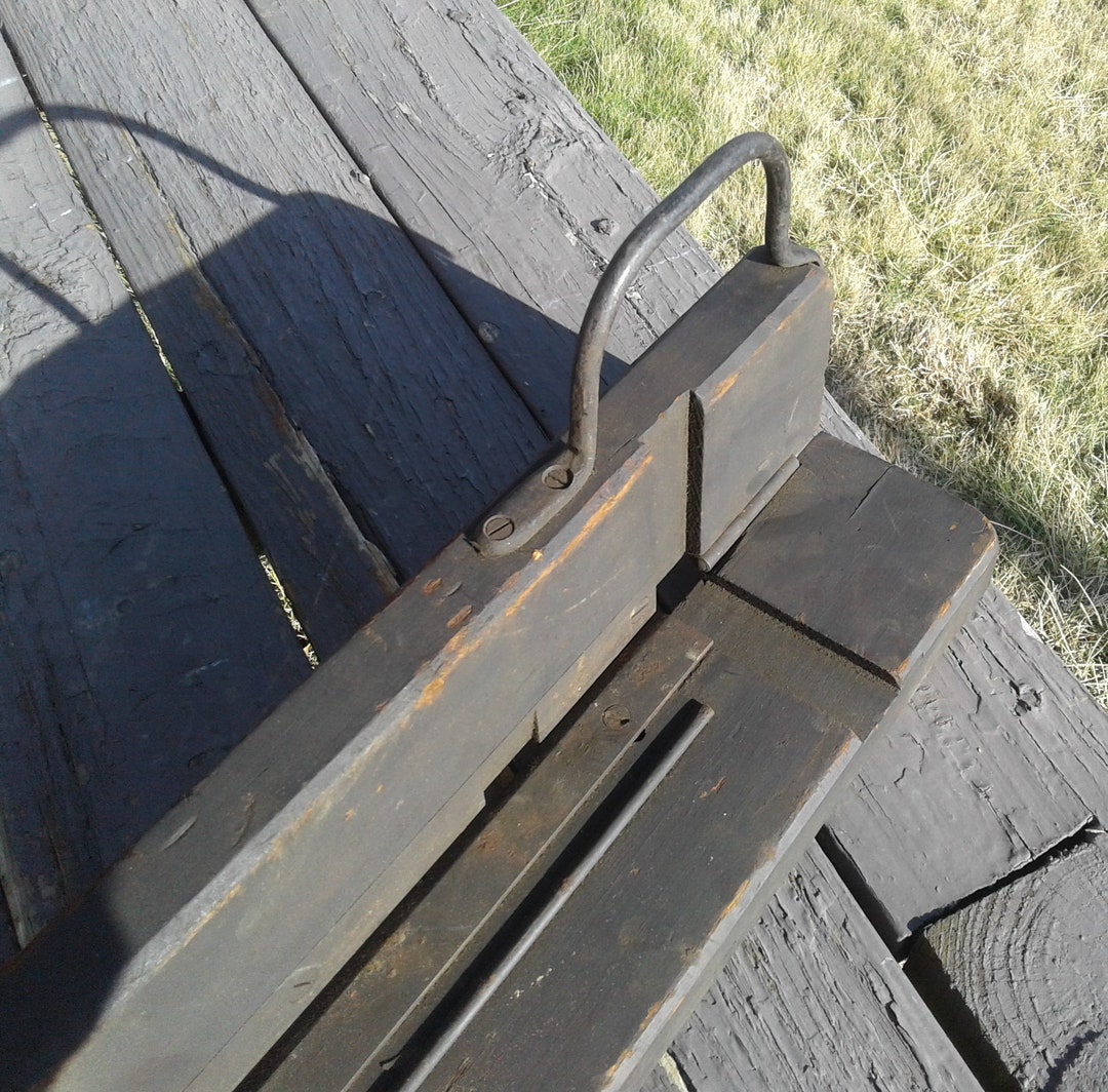 Antique Wooden Portable Sheet Metal Break for Fabrication - Etsy