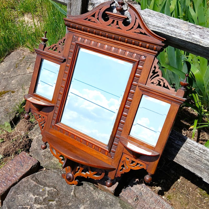 Antique Mahogany Mirrors - Etsy