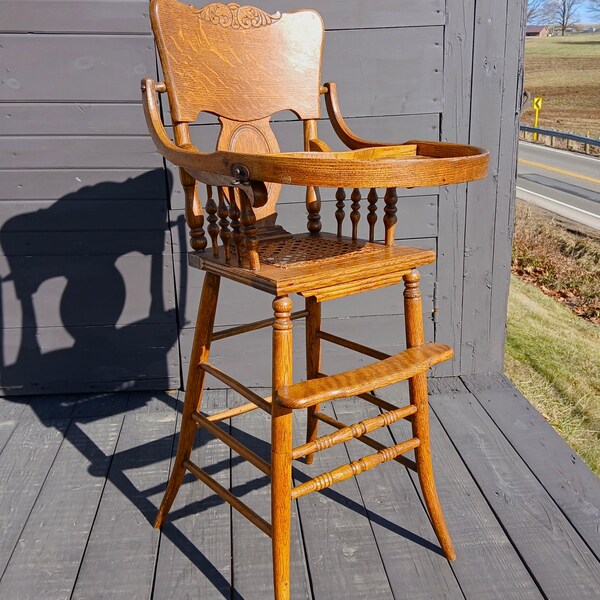 High Back Cane Chair - Etsy