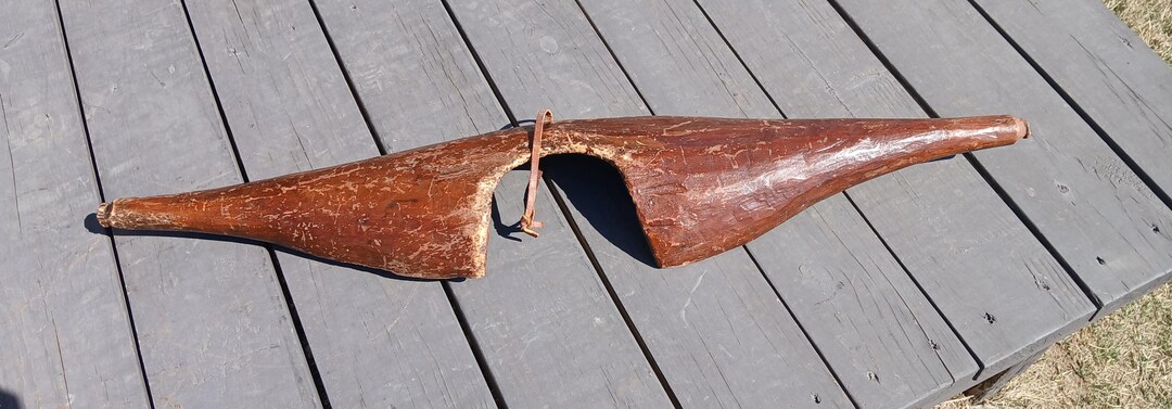 Antique Primitive Hand Hewn Wood Human Shoulder Neck Yoke 1820s - Etsy