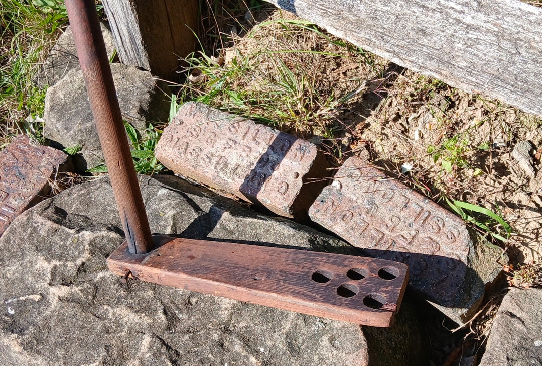 Antique Primitive Wooden Apple Butter Stirrer in Old Red Stain 1860s ...