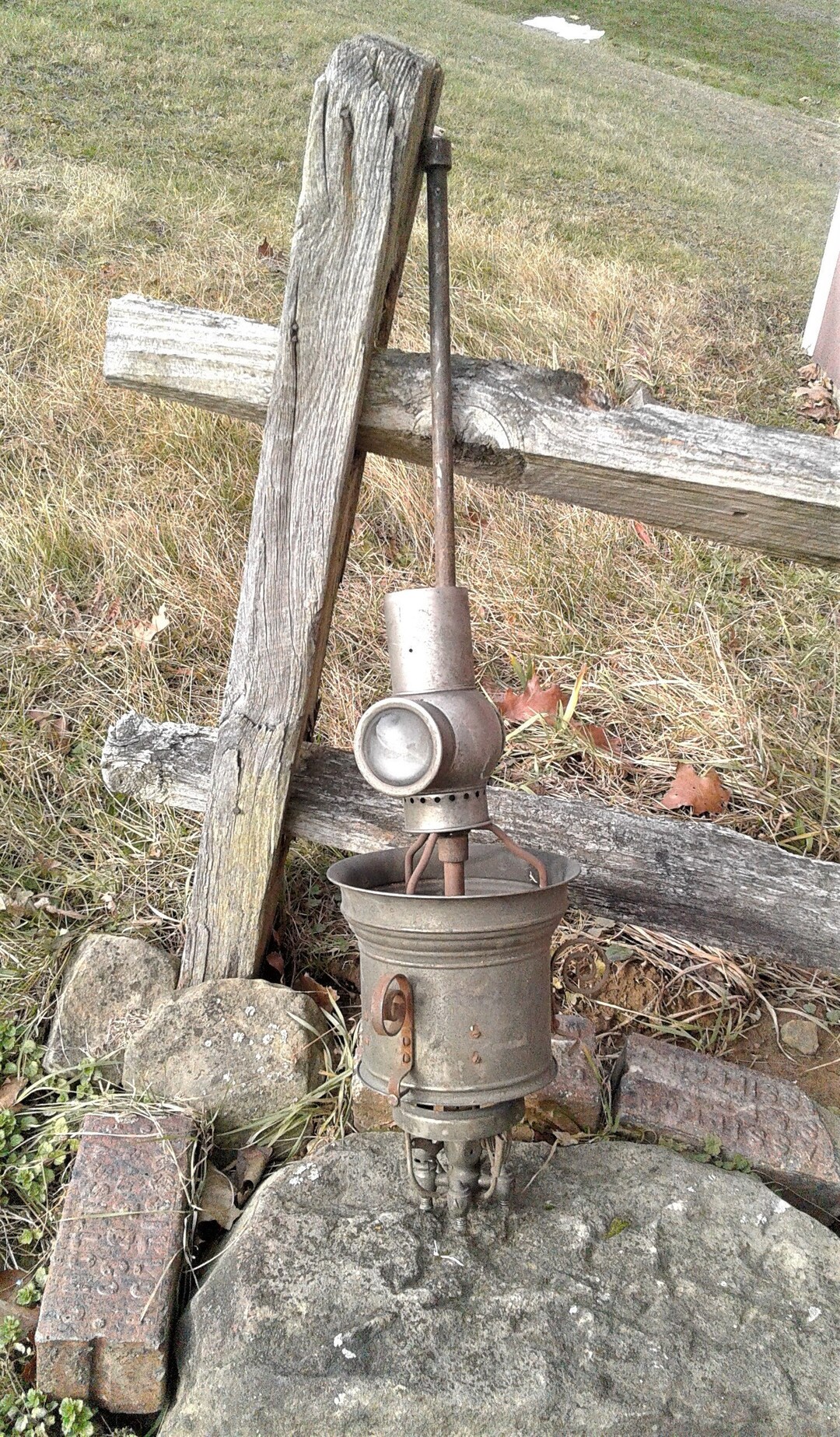 Antique Ceiling Gas Light W Reflector 1880s Era - Etsy