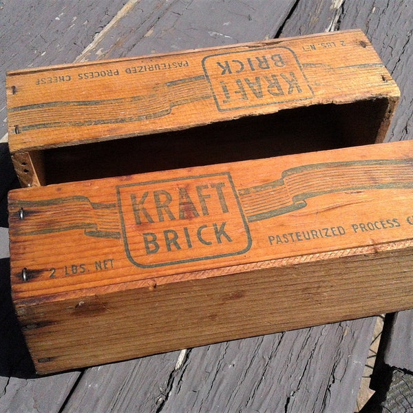 Kraft Cheese Box - Etsy