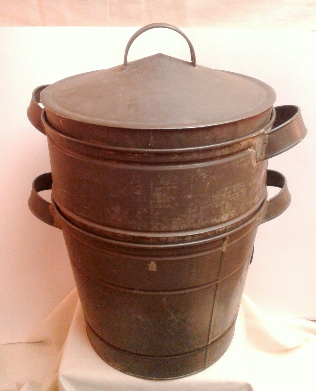 Antique Primitive Peerless Cooker Company Steamer Late 1800s Era Copper ...