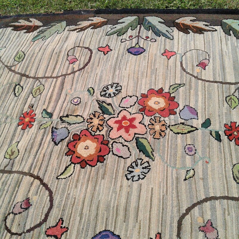 Hooked Rug Vintage - Etsy