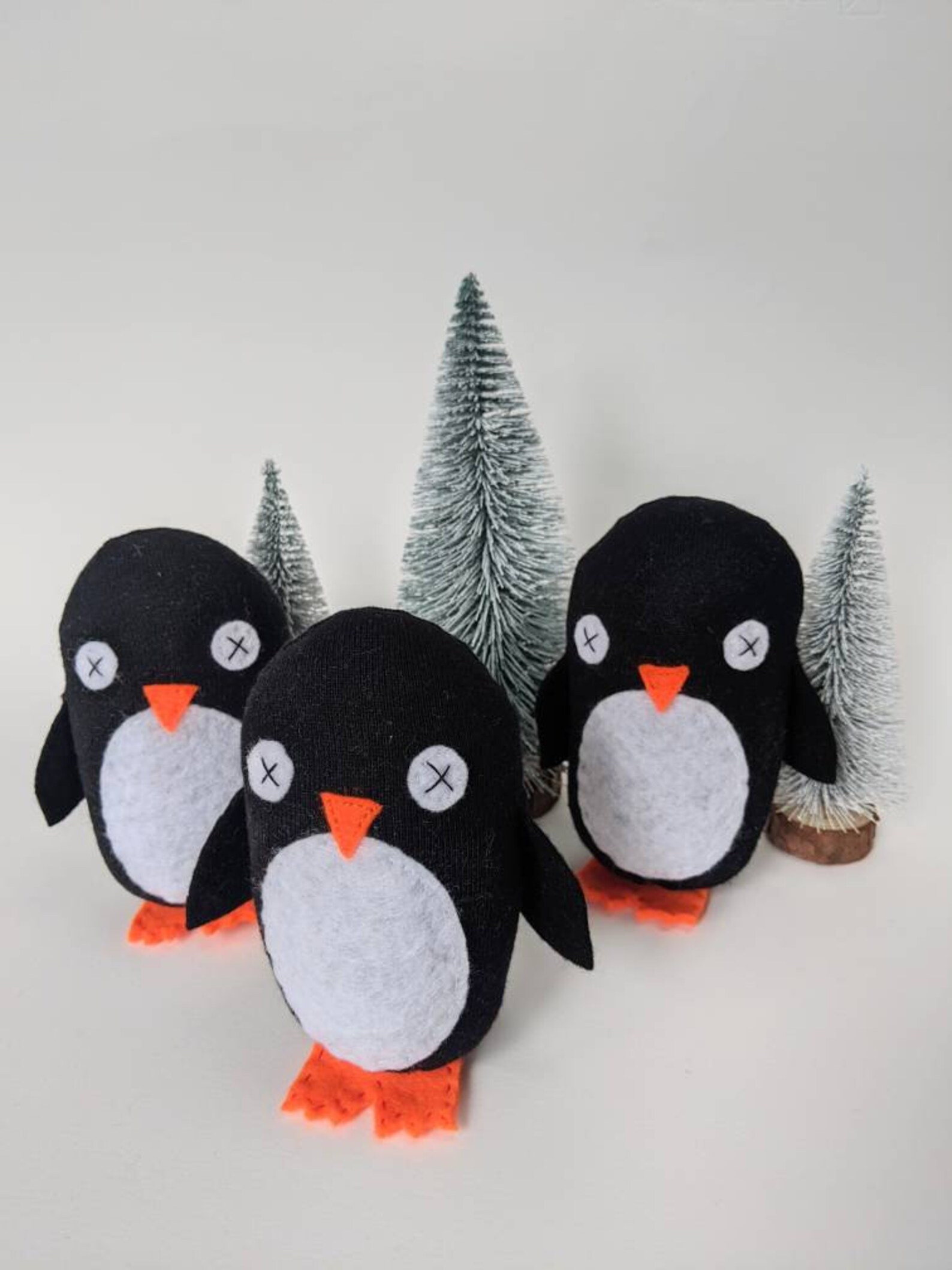 Soft Toy Penguin. Sock Creature Penguin. Ideal Christmas Baby or Kids ...
