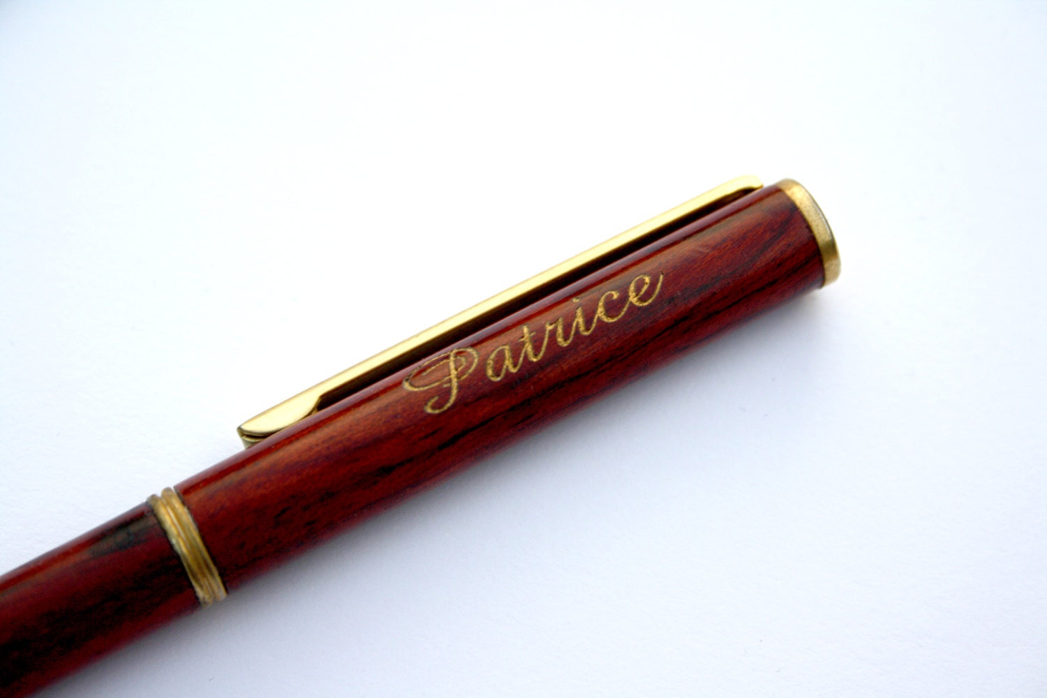 Personalized Wooden Pen, Unique Wedding, Retirement, Anniversary or ...