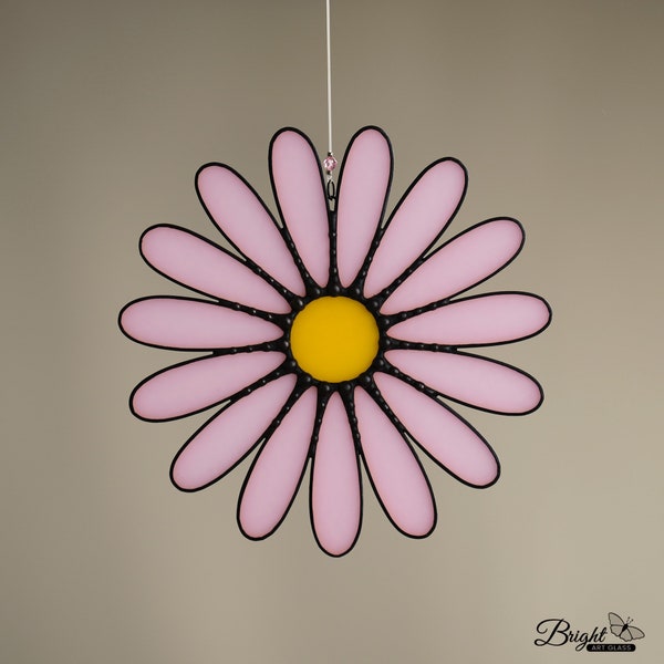 Stained Glass Daisy - Etsy