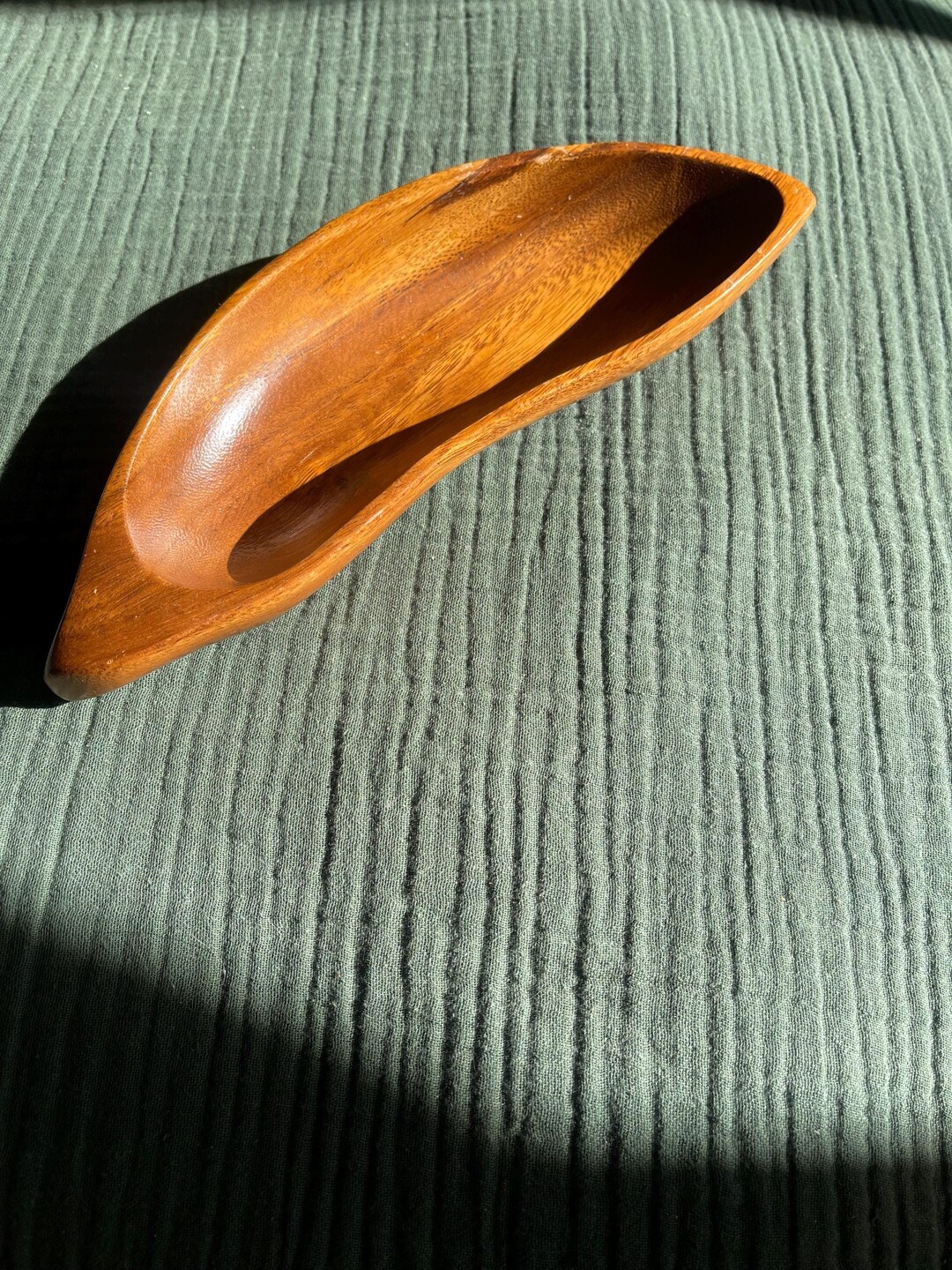 Vintage Monkey Pod Wood Dish, Midcentury - Etsy