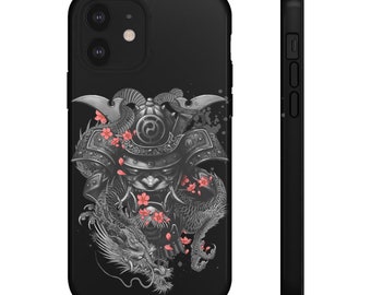 Samurai Iphone 13 Case Black - Etsy