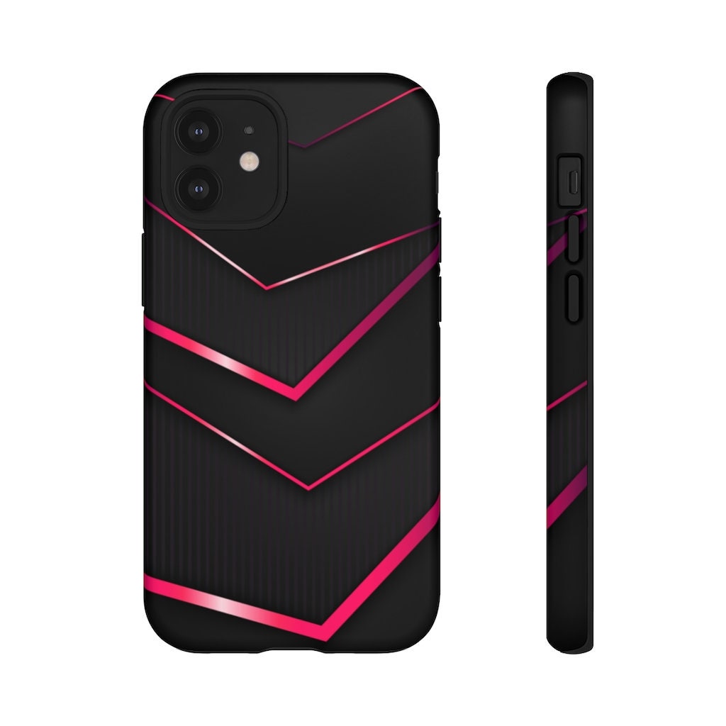 Red Abstract IPhone Tough Phone Case | Etsy