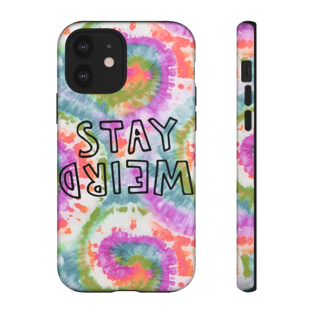 Restez bizarre iPhone Tough Phone Case - Etsy France