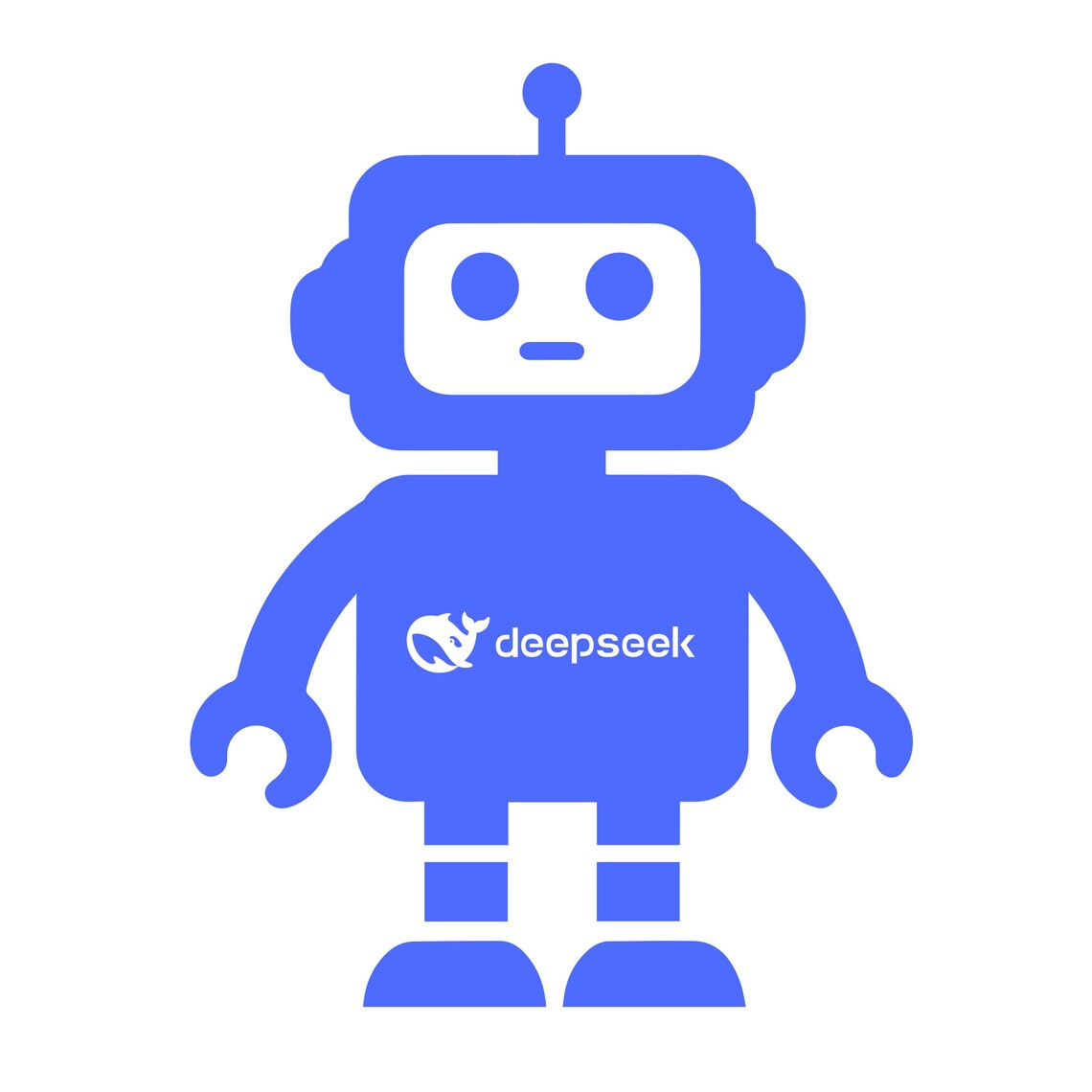 Deepseek Robot Icons – Adorable Digital Stickers - Etsy