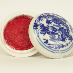 Red Ink Paste / Chinese Ink Set / Chinese Ink Paste / Traditional Red ...