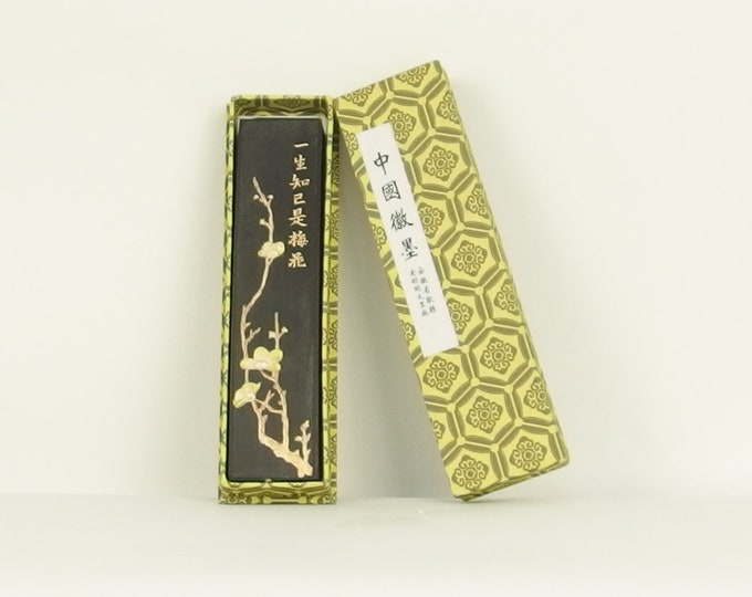 Chinese Art Ink Stick / Chinese Calligraphy Ink / Oil Soot Ink Cake ...
